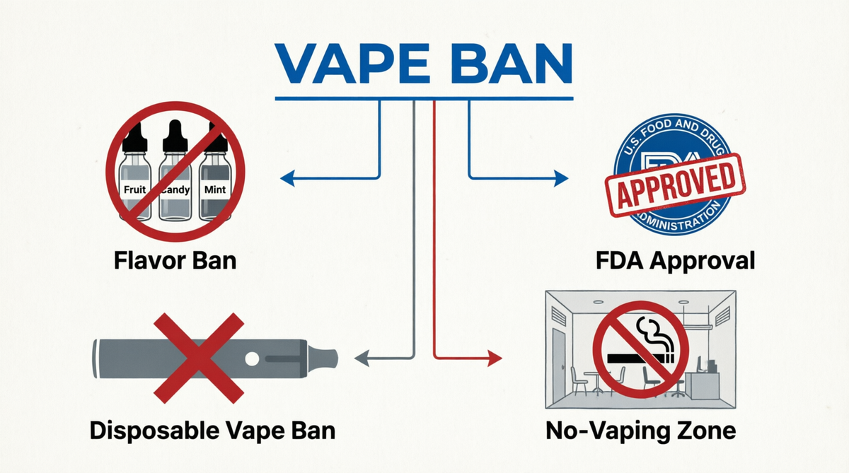 Vape Bans Explained: U.S. and Global Rules — BEST VAPE